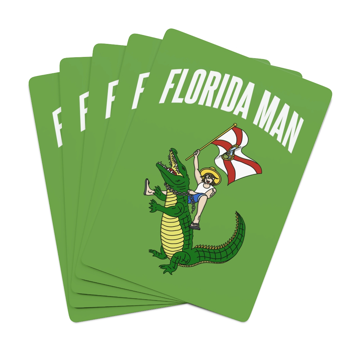 Florida Man Playing Cards - iLoveFloridaMan.com
